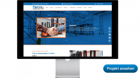 Fapco Gabelstapler GmbH, Stuhr - Media-Nord.com Webdesign mit ...